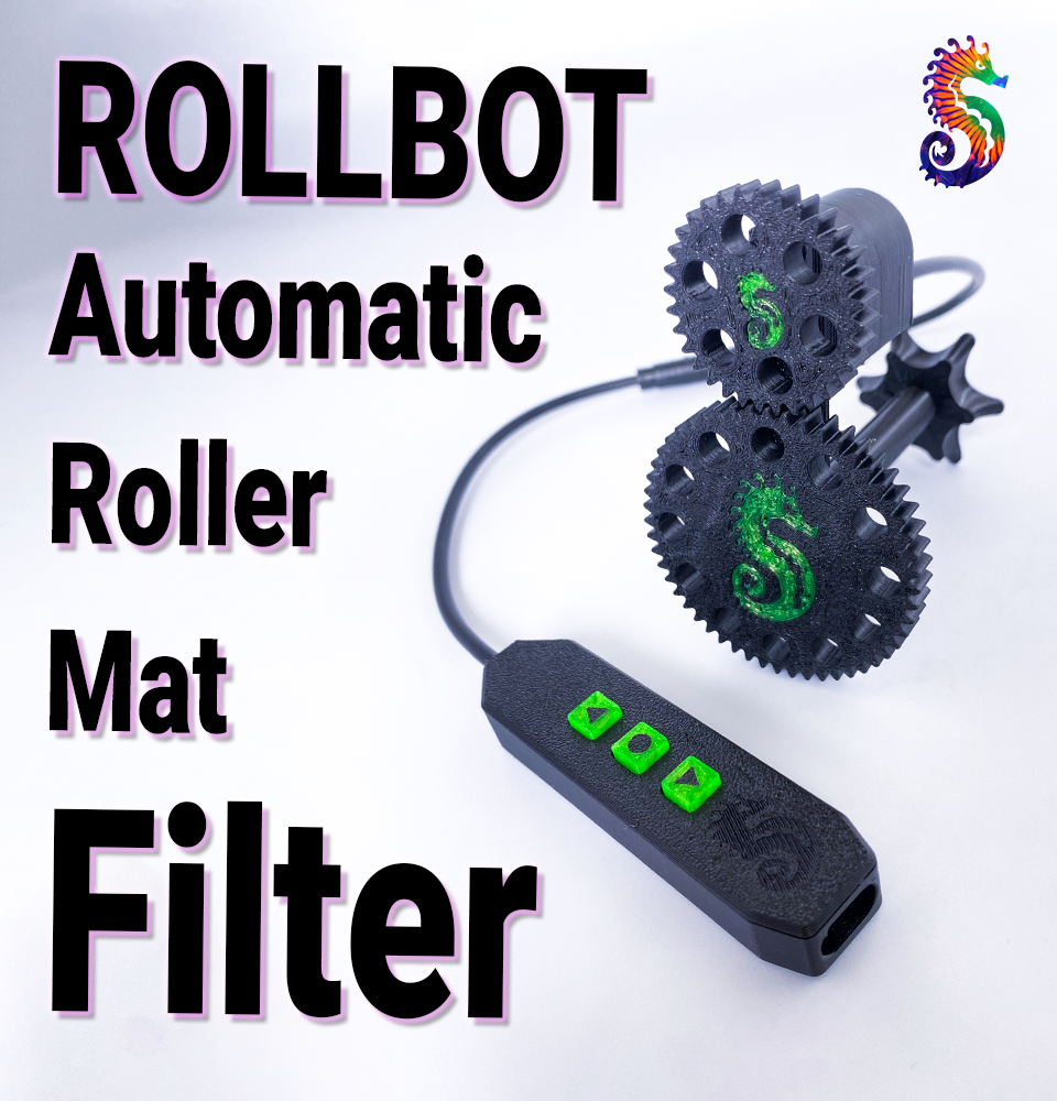 The RollBot Automatic Roller Rod for Roller Mat Filters – iSeaLive
