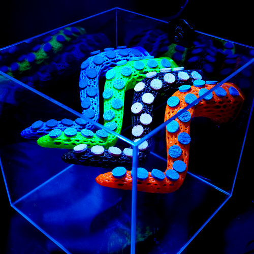 "OctoRack" 3D Printed Octopus Arm Frag Rack Plugs Included – iSeaLive